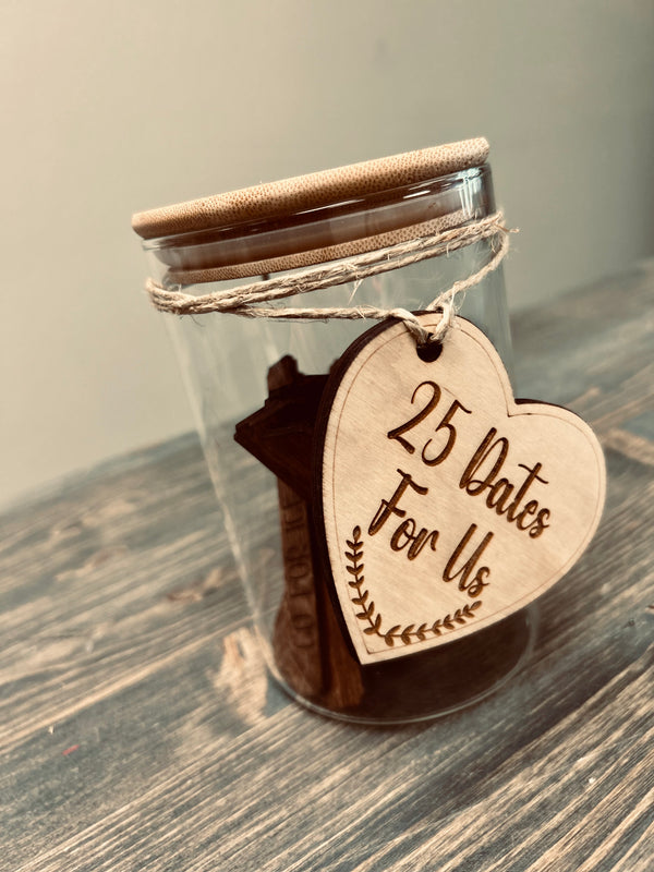 Date Night Tokens Personalized Gift - KY Custom Engraving